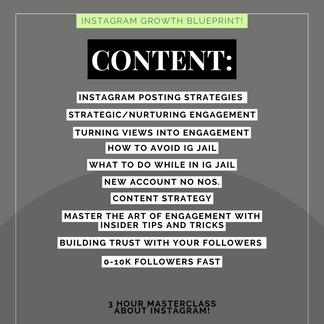 Instagram Growth Blueprint | Mini Masterclass – Love Marketing Team, LLC