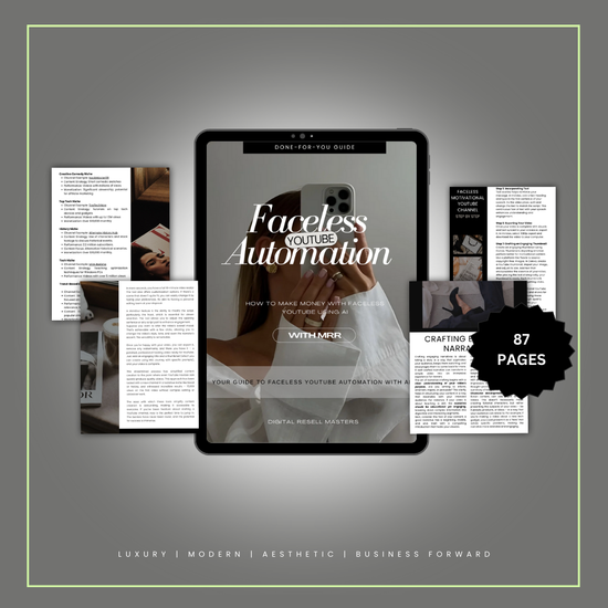 FACELESS DIGITAL MARKETING BUNDLE – Love Marketing Team, LLC