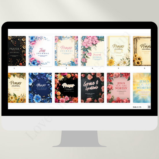 21 Editable JOURNAL COVERS | Faith – Love Marketing Team, LLC