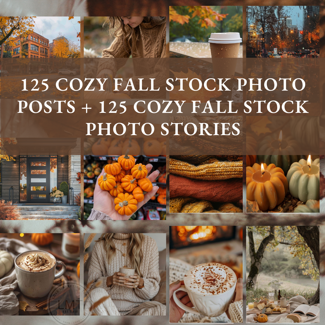 Cozy Fall Reels Bundle | MRR & PLR – Love Marketing Team, LLC