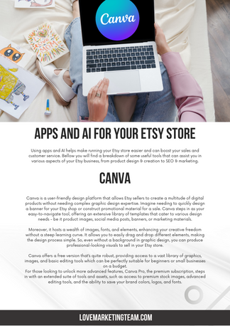 ETSY Success Guide (84 pages) – Love Marketing Team, LLC