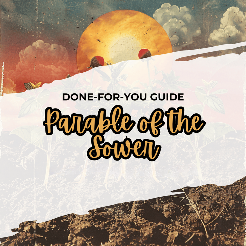 The Parable of the Sower Good Ground | Bible Lesson | Faith – Love ...