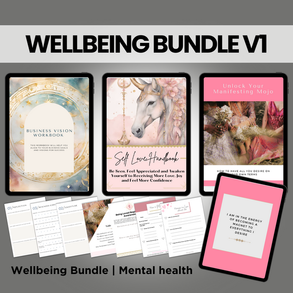 Wellbeing Bundle V1 | Mental health | 3 MRR products – Love Marketing ...