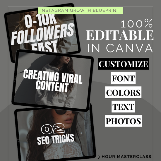 Instagram Growth Blueprint | Mini Masterclass – Love Marketing Team, LLC