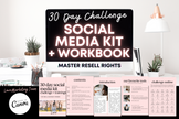 30 Day Social Media Kit Challenge + Workbook (72 pages) – Love ...
