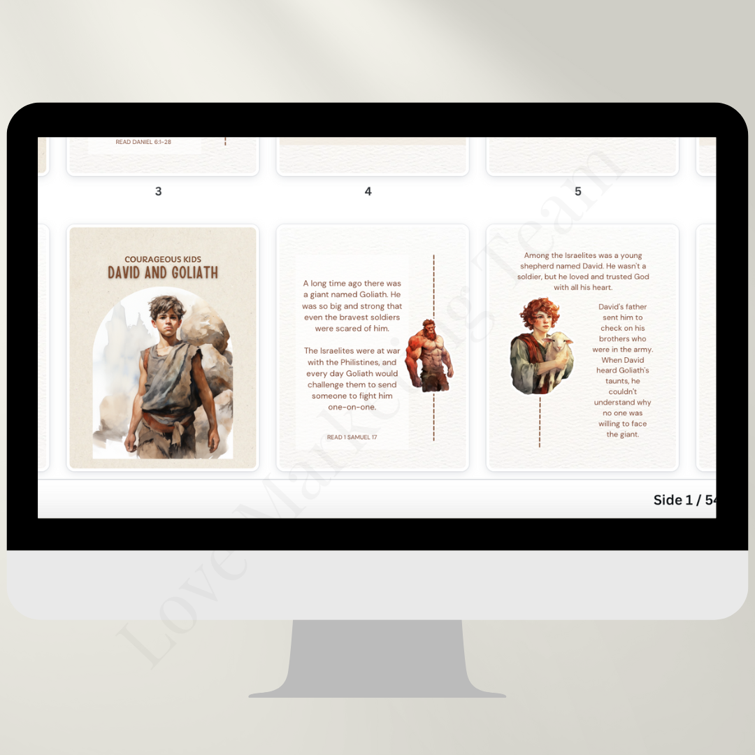 8-13 year old Bible stories and Devotional | 8 bible stories (8.5 x 11 – Love Marketing Team, LLC